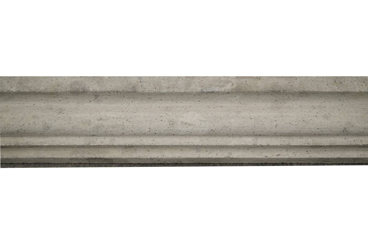 Moldura Cantera Gris C/Pecho Paloma Seguidos 11X6x60 | Mármoles Puente